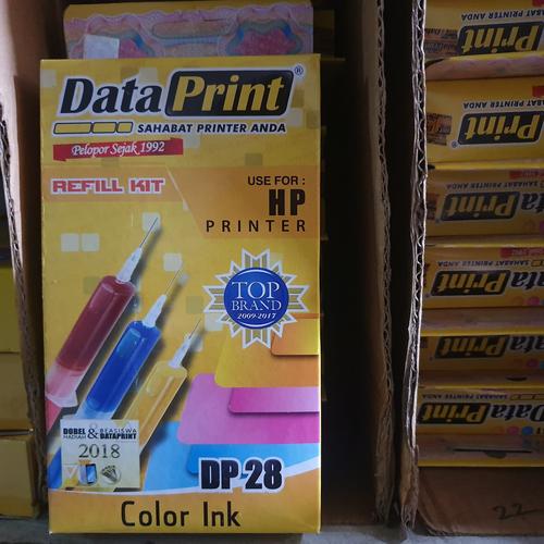 Jual Tinta Printer Data Print Dataprint HP DP 28 Color Warna Suntik - Kota Malang - Pcom malang ...