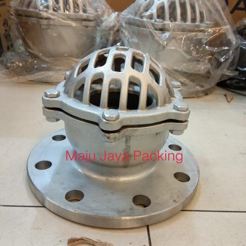 Jual Foot valve stainless flange jis 10k 6" inch/Foot valve full SS 304 ...