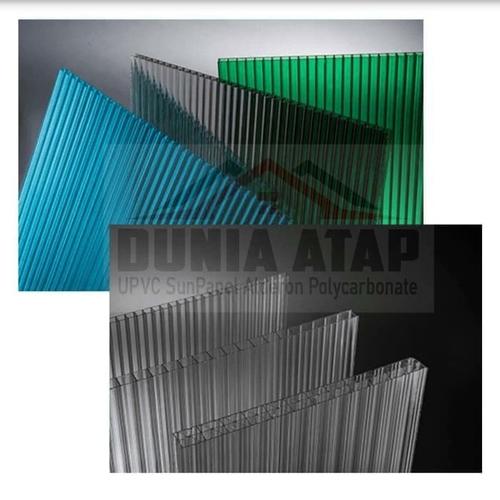 Jual Solite 4mm Atap Polycarbonate Dark Grey - Dark grey - Jakarta ...
