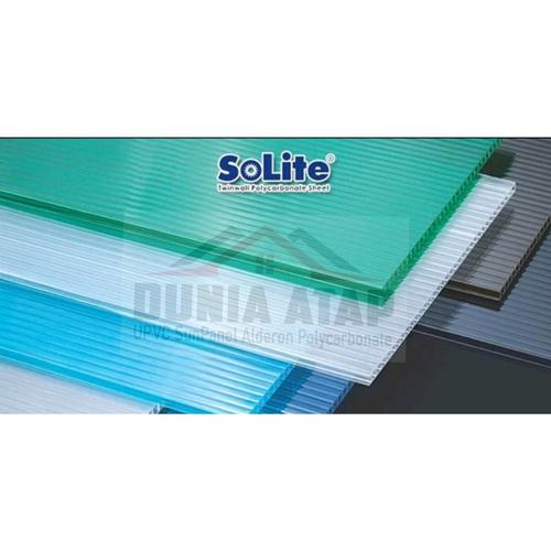 Jual Solite Polycarbonate 4mm 1/2 roll (2.10 x 5.9m) - putih susu ...