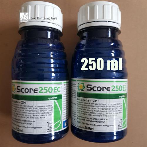 Jual SCORE 250 EC FUNGISIDA ANTI JAMUR + ZPT SYGENTA SCORE 250 ML ...