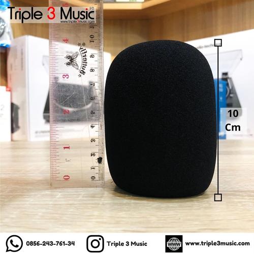 Jual Busa Mic BESAR JUMBO spon Foam Mic Condenser besar mikrofon - Kota ...