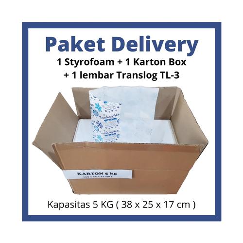 Jual Paket Packing Frozen Food / Packing Makanan Beku / Delivery Box ...