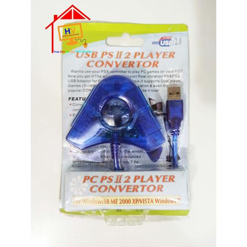 Jual Converter Penghubung Double Stik PS2 ke USB PC Komputer - Kota ...