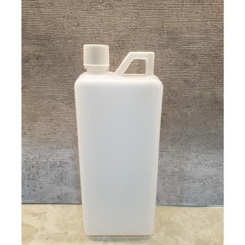Jual Botol Jerigen Kotak 1Liter HDPE - warna natural - Non Segel ...