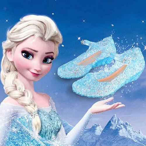 Jual Sepatu Princess ELSA Frozen Jelly Shoes Sepatu Kaca ELSA ANNA ...