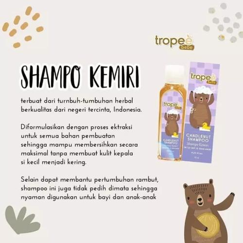 Jual Tropee Bebe Sampo Kemiri Bayi Trope Candlenut Shampoo 100 ml 100ml ...
