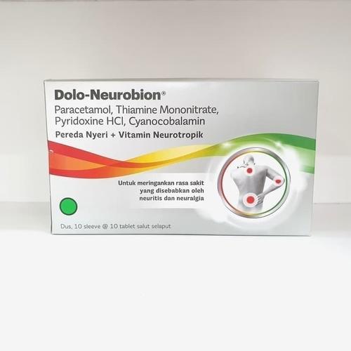 Jual Dolo Neurobion strip @ 10 tablet Vitamin B Obat Pegal Linu Nyeri ...