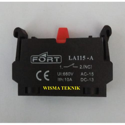 Jual KONTAK BLOK/ CONTACT BLOCK NC FORT LA115-01 - Jakarta Timur ...