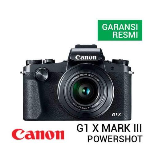 Jual Canon PowerShot G1X Mark III Resmi Canon - Jakarta Utara - snapshot camera | Tokopedia