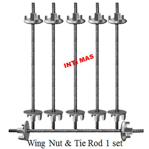 Jual Tie rod Wing Nut 1 set bekisting steger - scaffolding 1.5 m - Kota ...