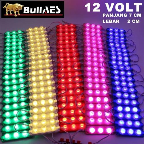 Jual Lampu LED Module 3 Watt 12 Volt I LED modul 3 Mata Besar 3W 12V ...