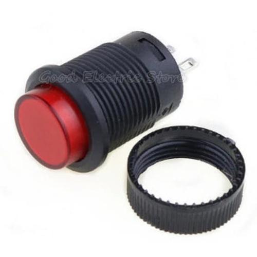 Jual Push Button R16-503 Latching ( On-Off + Lamp 3V ) - Merah - Kab ...