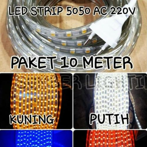 Jual Led Selang Led Strip 5050 Paket 10M Outdoor/ Indoor Waterproof ...