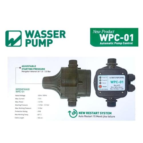 Jual WASSER WPC 01 Automatic Press Control Pressure Control OTOMATIS ...