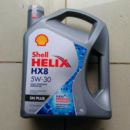 Jual Oli Shell Helix HX8 5W-30 4 Liter Original Segel Hologram - Kota ...
