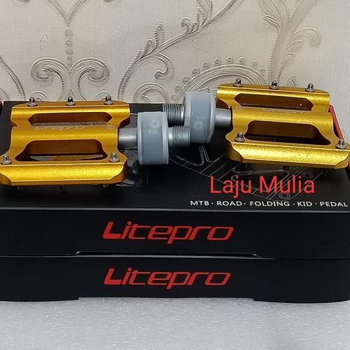 Jual Pedal Folding QR LITEPRO GOLD - Kota Bekasi - LAJU MULIA | Tokopedia