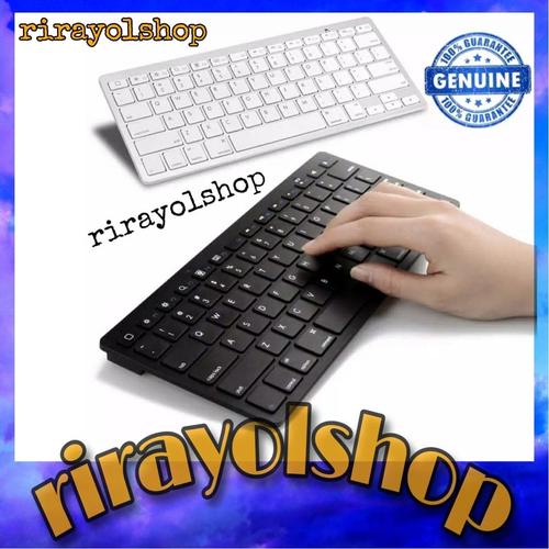 Jual Mini Wireless Bluetooth Keyboard Slim for Windows/Android / iOS ...