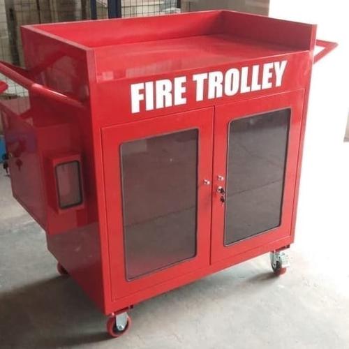 Jual Fire Trolley Extinguisher / Lemari Apar / Rak Troli Apar 100 x 90 ...