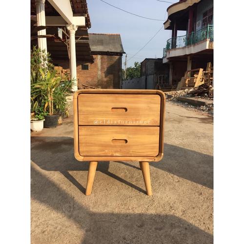Jual Nakas Retro Bali Drawer Laci 2 Minimalis Bahan Kayu jati solid ...