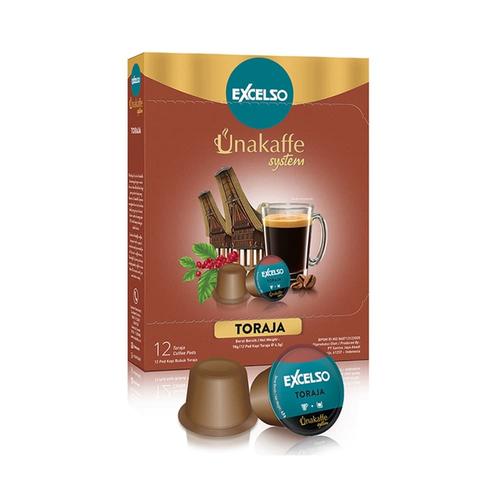 Promo Excelso Unakaffe Kopi Kapsul Toraja (12 Pod / 6.5 Gram) - Jakarta ...