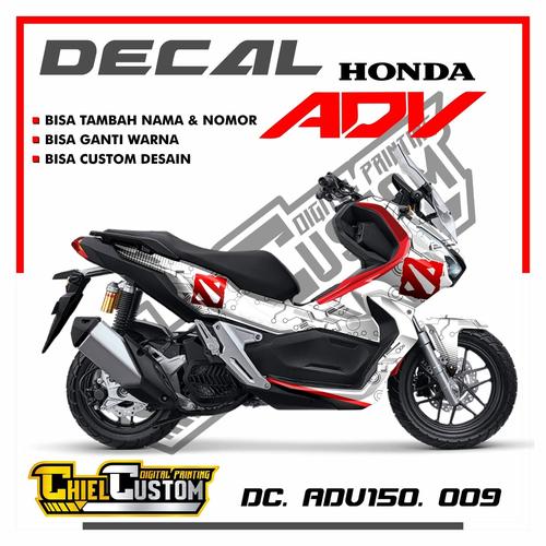 Jual Decal Sticker Full Body ADV 150 Desain 009 - Putih - Kab. Blora ...