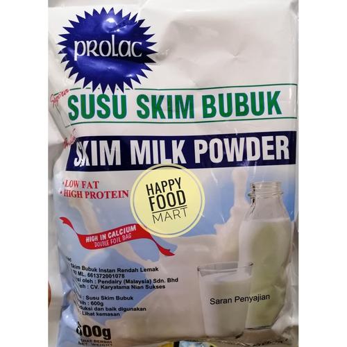 Promo PROLAC SUSU SKIM BUBUK/SKIM MILK POWDER/TEPUNG LOW FAT HIGH ...