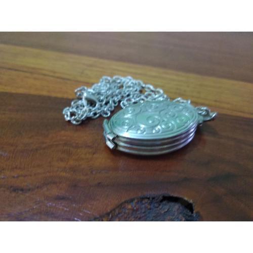 Jual Kalung pigura, kalung frame, liontin frame bulat 4 frame - Kab ...
