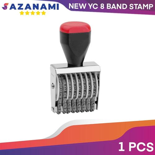 Jual 8 BAND STEMPEL ANGKA NUMBER STAMP 8 DIGIT STAMPEL TANGGAL NEW YC ...