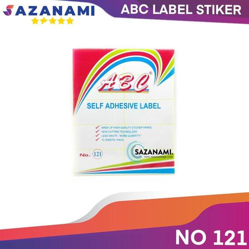 Jual ABC LABEL 121 STIKER LABEL SELF ADHESIVE LABEL LABEL UNDANGAN ...