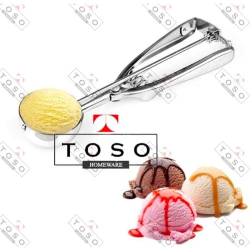 Jual Sendok Es Cream/ Ice Cream Scoop / Sendok Es Krim Stainless Large ...