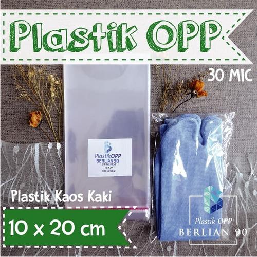 Promo 10X20 CM PLASTIK OPP SEAL TEBAL 30 MICRON (0,5) PLASTIK TEBAL ...
