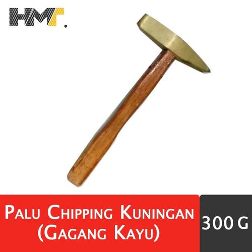 Promo Palu chipping kuningan gagang kayu 300 gram - Jakarta Pusat - The ...