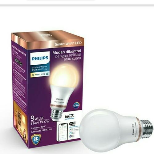 Jual Philips lampu smart WiFi LED 9 watt-tunable white(putih) - Kota ...