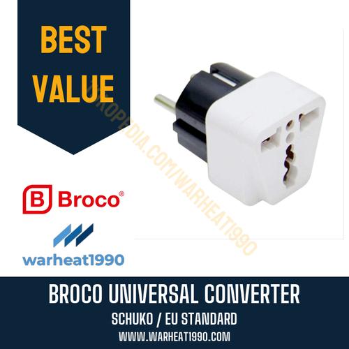 Jual Broco Universal Converter SNI EU Standard Schuko Colokan Over ...