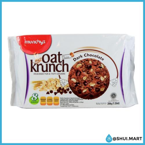 Jual Munchys Biskuit / Biscuit Coklat - Oat Krunch Dark Chocolate 208 ...