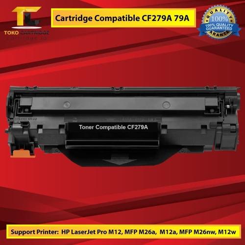 Jual Cartridge Toner Compatible HP CF279A 79A, Printer HP LaserJet Pro ...