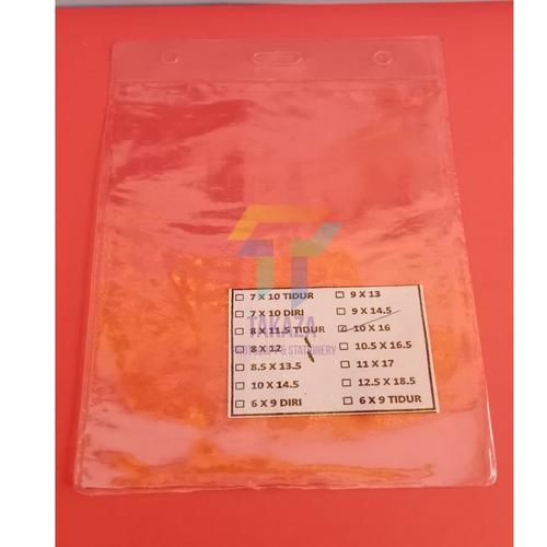 Jual Plastik Name Tag Kartu Ukuran 10 x 16 cm Diri - Plastik Name Tag ...