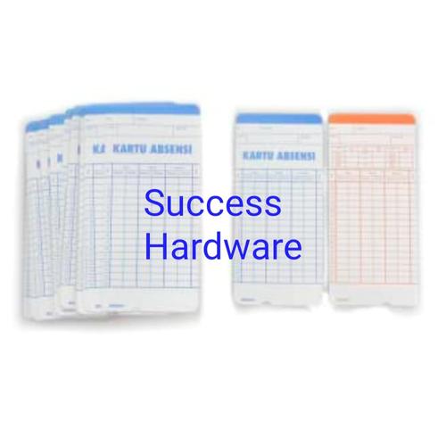 Jual KARTU ABSENSI KRISBOW KARTU ABSEN 100PCS - Jakarta Utara - Success ...
