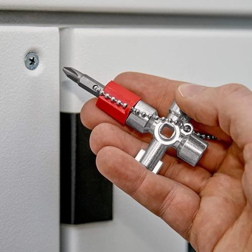 Jual Kunci Panel Universal 00 11 02 KNIPEX Control Cabinet Keys For All ...