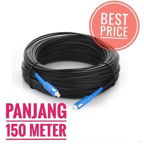 Jual Kabel Fiber Optic 3 Seling Baja 150M Kabel FO Drop Core 150 Meter ...
