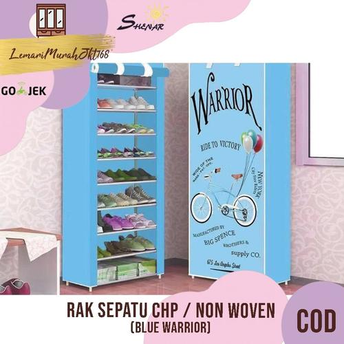 Jual RAK SEPATU/RAK PORTABLE KARAKTER, RS 10 CHP BLUE WARRIOR, SHENAR ...