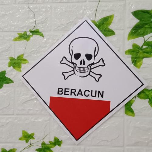 Jual SIGN PLAT K3 RAMBU SAFETY BERACUN UKURAN 25X25CM - Jakarta Barat ...
