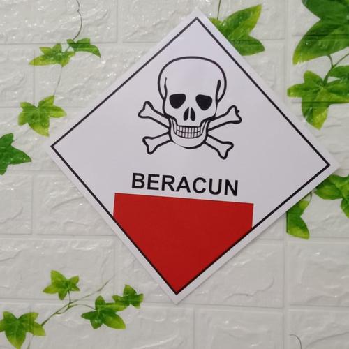 Jual SIGN PLAT K3 RAMBU SAFETY BERACUN UKURAN 20X20CM - Jakarta Barat ...