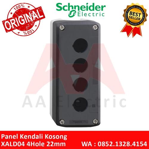 Jual Panel Kendali Kosong / Box Push Button 4 Lubang 22mm XALD04 ...