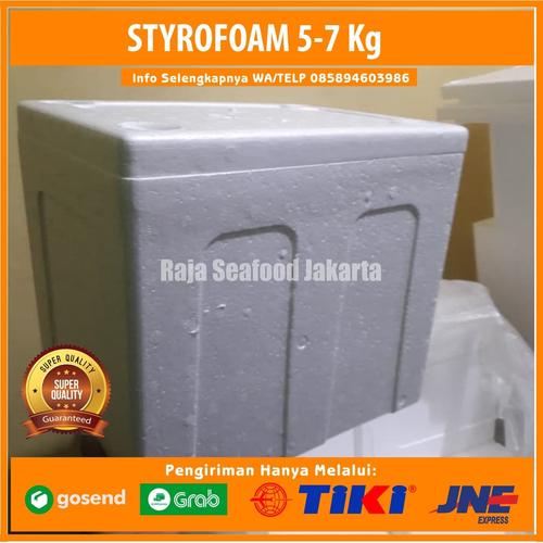 Jual Styrofoam Box 5-7 Kg/Sterofoam Ikan/Kotak Ikan/Ice Box - Jakarta ...
