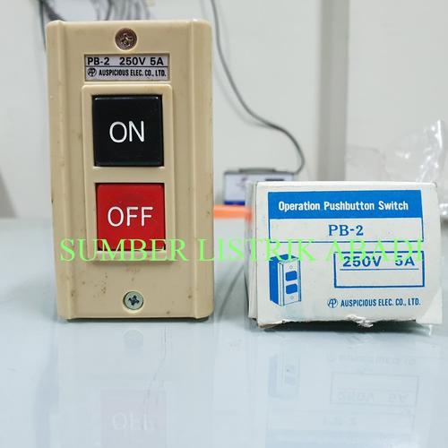 Jual Auspicious Push Button PB-2 / PB 2 - Jakarta Barat - Sumber Listrik Abadi | Tokopedia