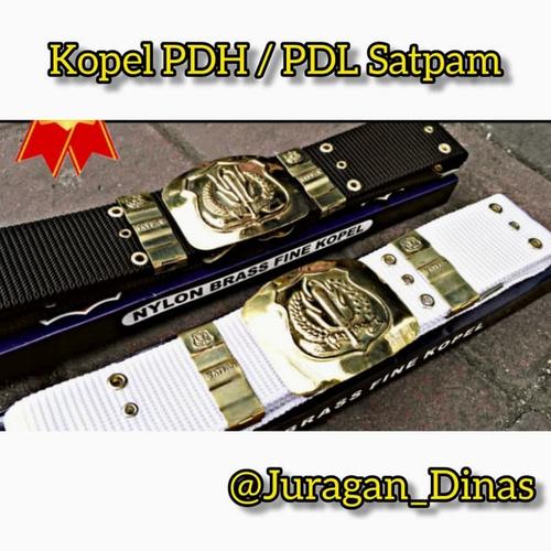 Jual KOPEL SATPAM SECURITY PDH|PDL HITAM|PUTIH NILON STDR2 - Jakarta ...
