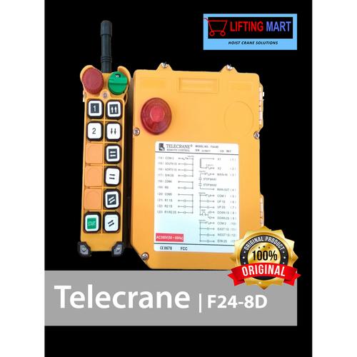Jual F24-8D Telecrane Remote Wireless 8 Point Double Speed For Hoist ...