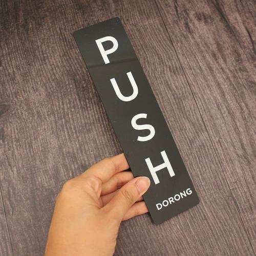 Jual Sign Push Acrylic Printed / Sign Akrilik Push Dorong - Jakarta ...